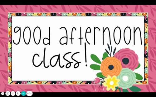 Fall Autumn Google Slides Template - Editable - Pumpkin Spice Daily Agenda