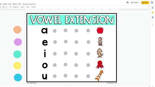 Kindergarten Fun Phonics Unit 2 for Google Slides Distance Learning