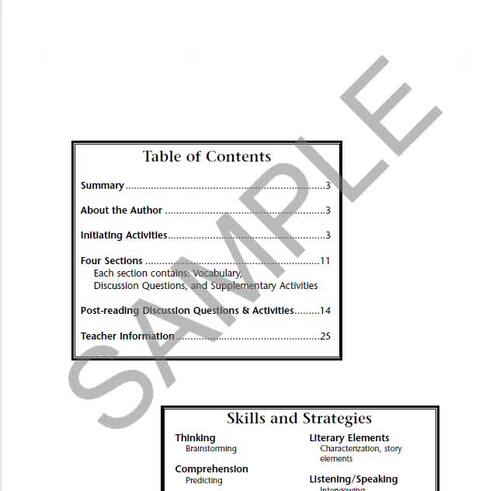 Mike Mulligan and His Steam Shovel Novel Units® Teacher Guide Novel Study