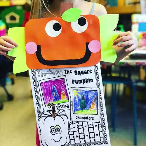 Spookley the Square Pumpkin Craft, Activities, and Book Companion
