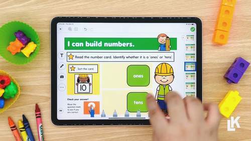 Digital Math Bundle | Google Slides™ & Seesaw™ by Lyndsey Kuster