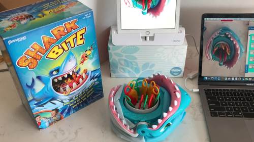 SHARK BITE - GAME COMPANION BOOM CARDS, ARTICULATION (SPEECH THERAPY)