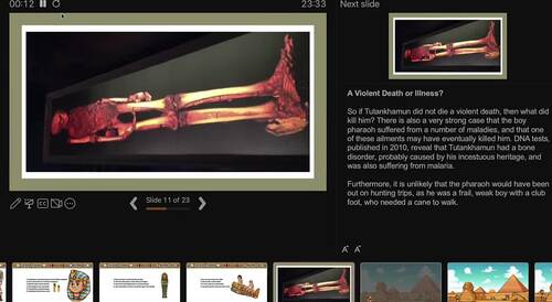 The Life and Death of Tutankhamun - PowerPoint Lesson with Speaker Notes