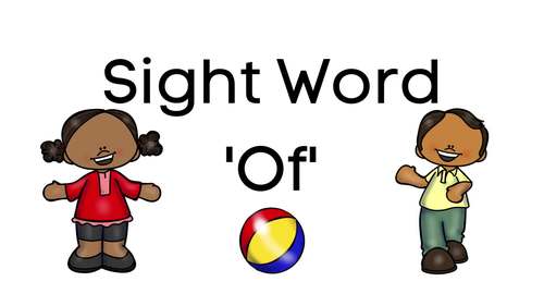 Sight Word 'Of', Different Types of Materials, Video and SLIDES | TPT