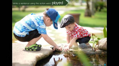 Sentence Writing Kindergarten Weeks 31 to 40 by On Butterfly Wings