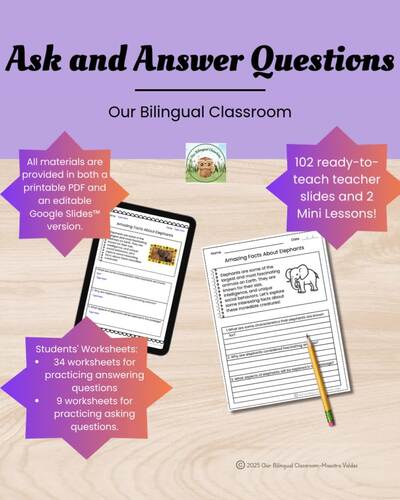 Ask and Answer Questions-Reading Comprehension Texts | PDF and Google ...