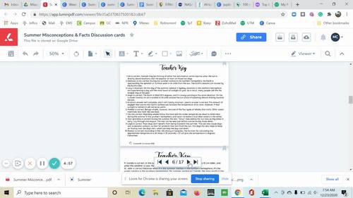 Summer Solstice Activity NGSS Earth Science by Crosswalk Curriculum
