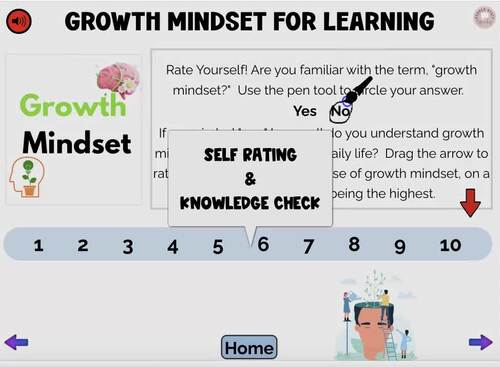 Boom Growth Mindset Learning Strategies Middle High School Self talk