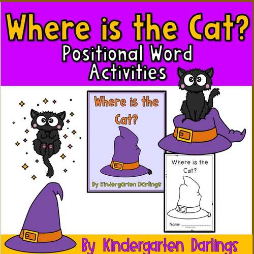 Positional Word Printable Activities and Emergent Readers for Kindergarten
