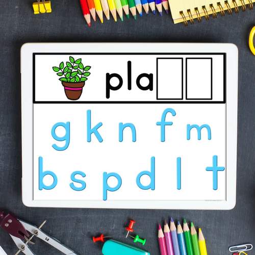 Ending Finals Blends Phonics Center Digital Resources Google Slides ...