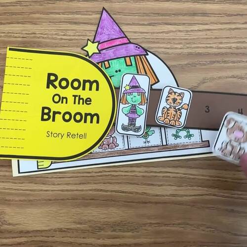 Room On The Broom, Sequencing, Activities, Craft, Writing, Retell Book ...