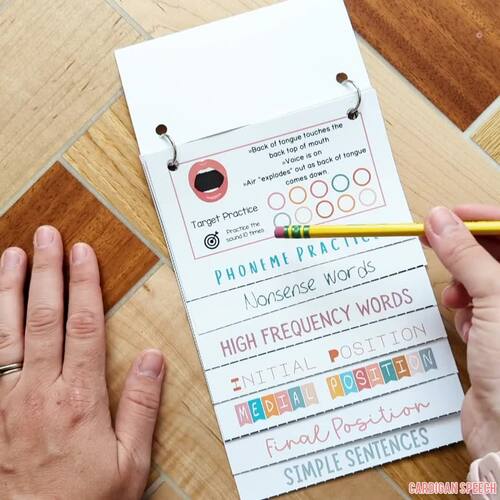 Quick Flip Articulation /s, z, l, r, th, ch, sh, k, g, f, v, j/ - 5 to ...