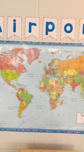 Airport and Travel Dramatic Play Center by Ready Set Kinder | TPT