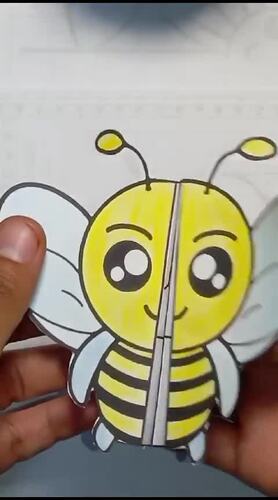 Life Cycle Of a Bee foldable kids craft science activity - Fun World ...