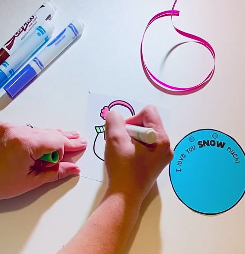 Holiday Parent Gift Ornament Craft by Elise Loves to Teach | TPT