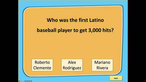 Hispanic Heritage Month PowerPoint Game by Little Library of Learning
