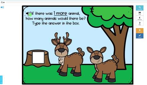 One More / Distance Learning / Boom Cards™ by Freckled in Kinder