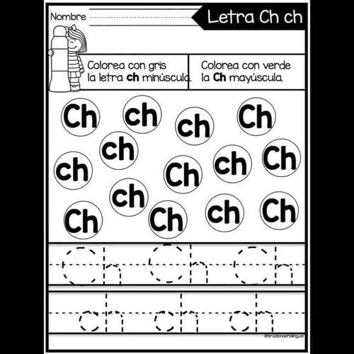 Actividades del Alfabeto *Tarea para Pre-K and K DUAL LANGUAGE | TPT