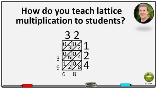 Lattice Multiplication Instructional Video for Teachers and Parents