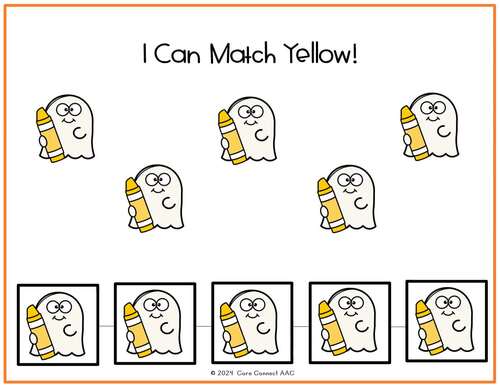 I Can Match Ghosts with Crayons, Numbers and Shapes Jumbo Binder ...