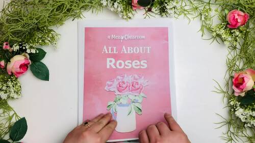 Spring Rose Flowers 2nd Grade Nonfiction Reading Bundle RI.2.1, RI.2.2 ...