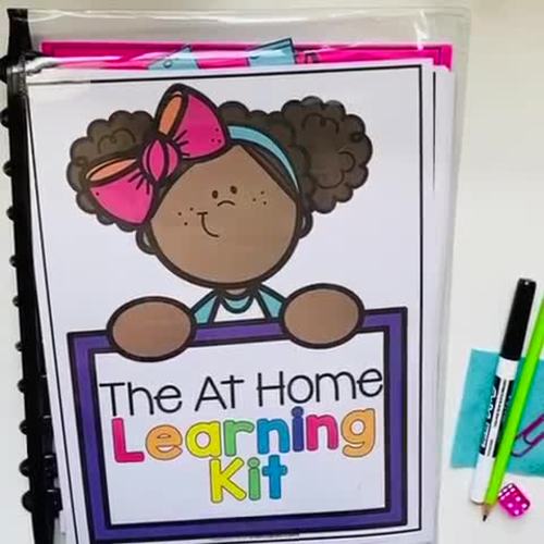 The At Home Learning Kit by Create Educate Inspire | TPT