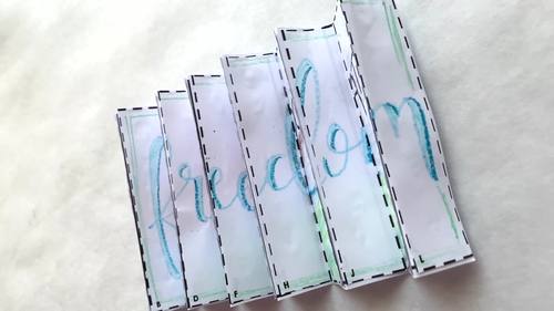 Symbolism Art Activity Middle School ELA Fun Review Craft 6th 7th 8th Grade