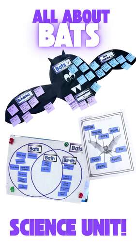 All About Bats: Science Activities for Kindergarten And First Grade