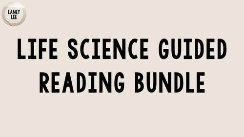 Life Science Reading Comprehension Bundle by Laney Lee | TPT
