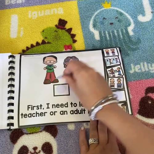 Using the Restroom at School Interactive Story for Social Skills ...