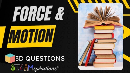 Understanding Force & Motion: The Book Stack Challenge by STEAMspirations