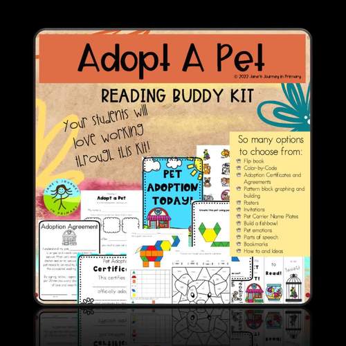 Sight Word Binder and Adopt a Reading Buddy Bundle by Jane's Journey in ...