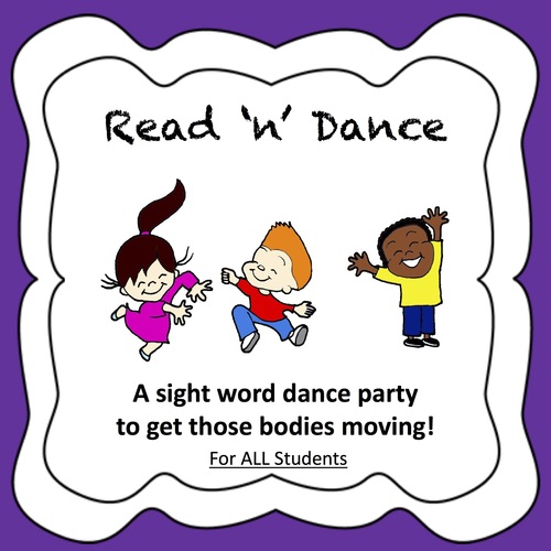 Read 'n' Dance - A Sight Word Practice Video for ALL learners | TPT