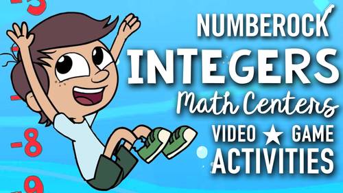 Introduction to Integers: Multimedia Bundle ★ Game, Video and Activities