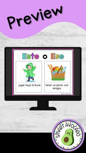 La Primavera Este o Ese Activity Spanish Spring Would you Rather? This ...