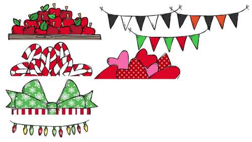 Farm Truck Filler clip art digi stamp COLORED by Melonheadz Clipart