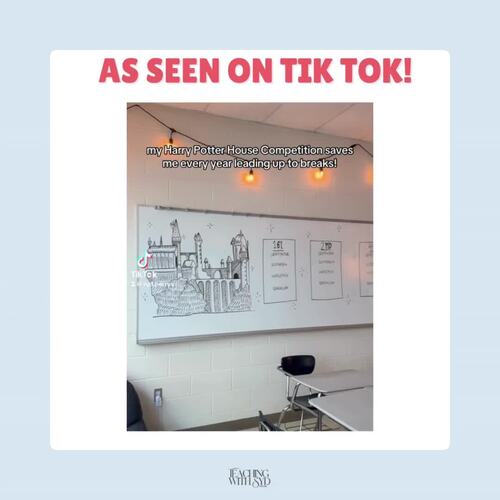 House Points Classroom Management System | Editable Behavior Tracker