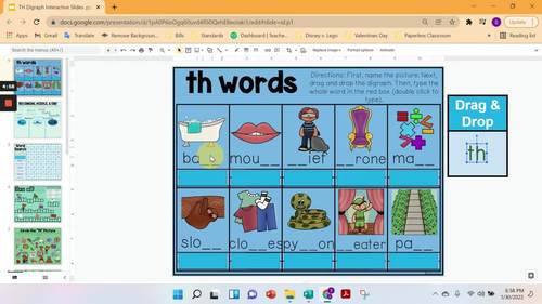 Digraph Worksheets TH | Digital and Print by Rowdy Resources | TPT