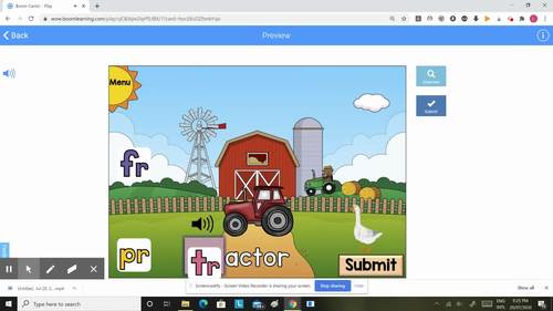 R BLENDS INITIAL CONSONANTS BOOM DIGITAL CARDS DISTANCE LEARNING