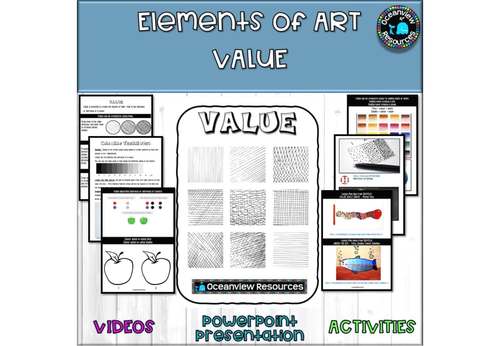 ELEMENTS OF ART-VALUE by Oceanview Resources | TPT