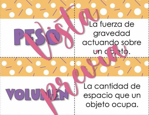 Materia juegos para practicar el vocabulario by A Traveler Teacher