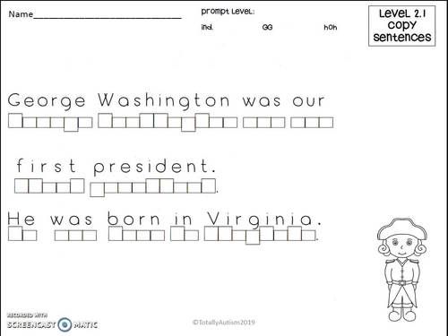 Presidents Day Writing Prompts - Presidents Day Activities by Totally ...