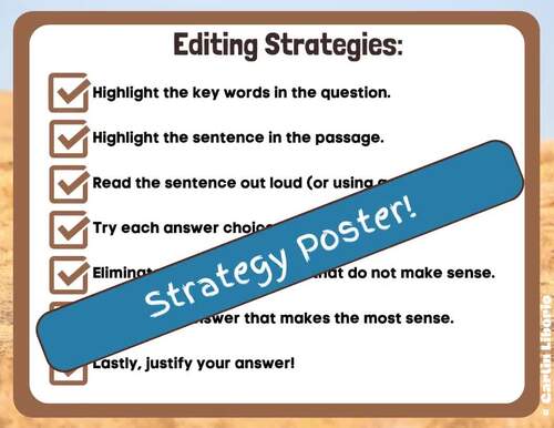 7th Grade EDITING Set #1 STAAR Practice integrated with Social Studies TEKS