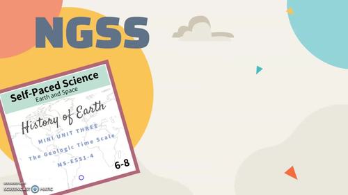 Earth and Space Science Middle School NGSS Curriculum for 6th, 7th or 8th