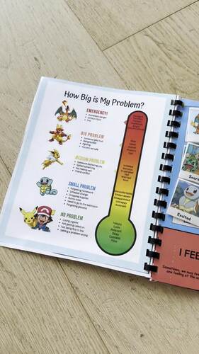 Pokemon- Calm Down Book by Ms. Feelings Helper | TPT