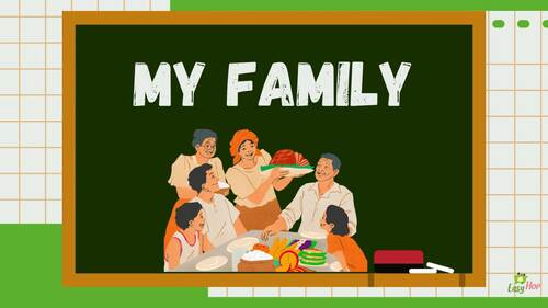 My Family Preschool Circle Time Lesson – PPT & Google Slides VOCABULARY ...