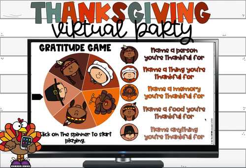 Thanksgiving Activities | Party Games | No prep Fun Activities for Fall