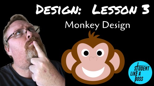 STEAM Monkey Design: Digital Art Google Drawings Lessons and Tech Sub Plans