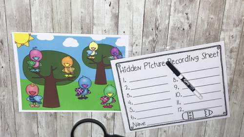 Editable Sight Words Center for Kindergarten or 1st Grade Reading Fluency