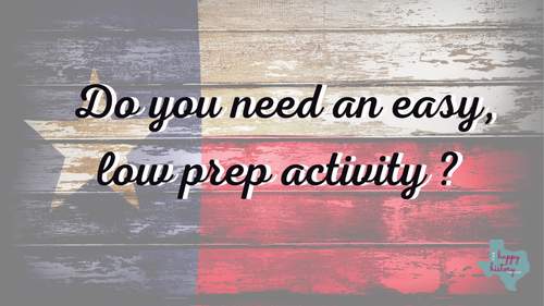 Regions of Texas Map & Research Activity 4th & 7th Grades Texas History ...